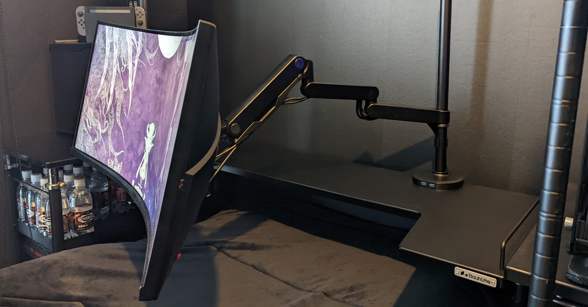 Bauhutte エクステンションデスク｜作業スペース拡張！【レビュー】